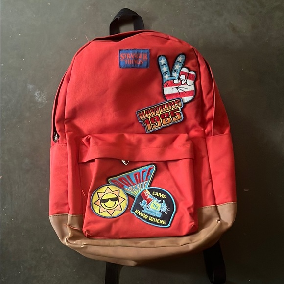 Stranger Things | Accessories | Stranger Things Backpack With Patches ...